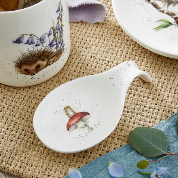 'He's a Fun-Gi' Mouse and Mushroom Short Spoon Rest - Wrendale Designs ...